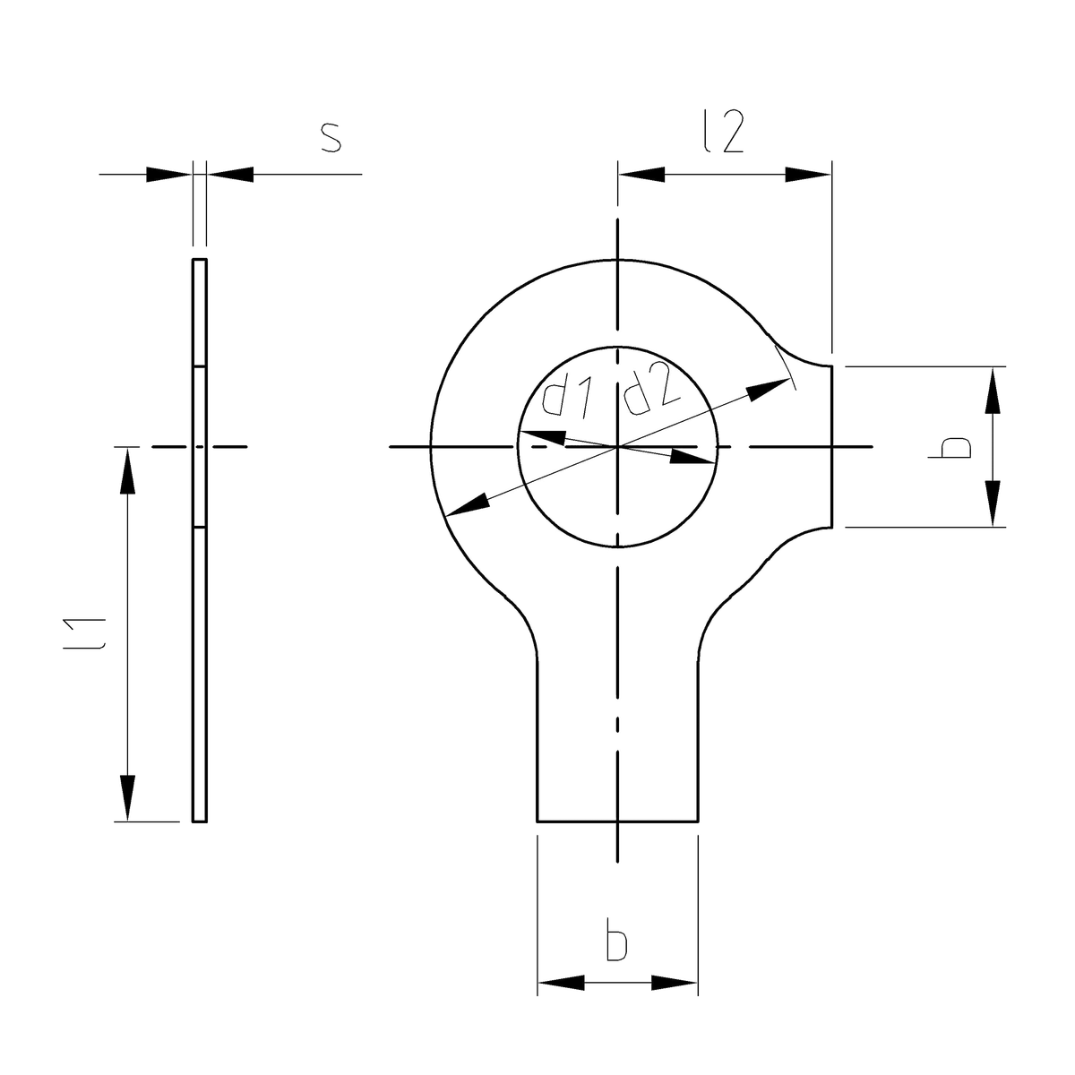 Sicherungsblech mit zwei Lappen DIN 463 | online kaufen | HANS KOHLER AG
